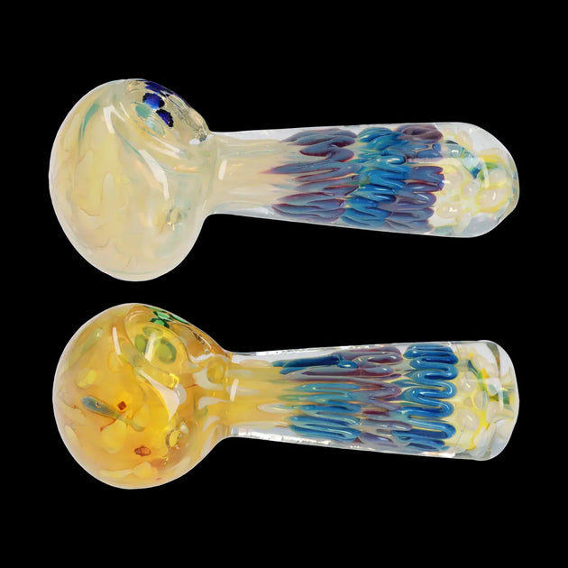 Valiant Twisting Color Wrap Spoon Pipe - 4in. – Valiant Distribution