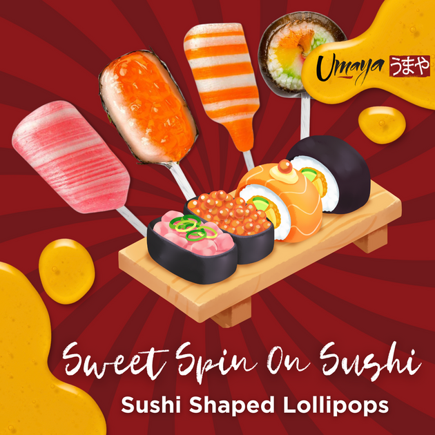 Japanese Sushi Suckers - Assorted – Valiant Distribution