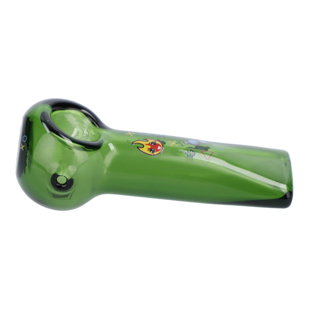 Wido | 4" GG4 Hand Pipe - Transparent Green – Valiant Distribution