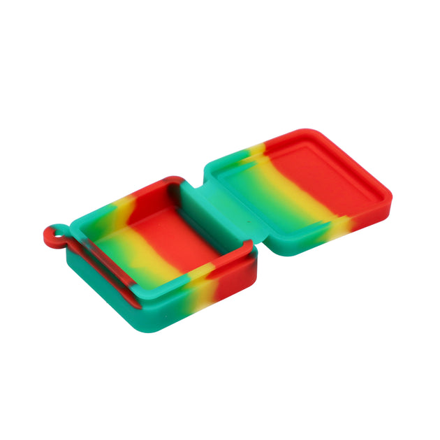 Silicone Keychain Container Square 9ml – Valiant Distribution